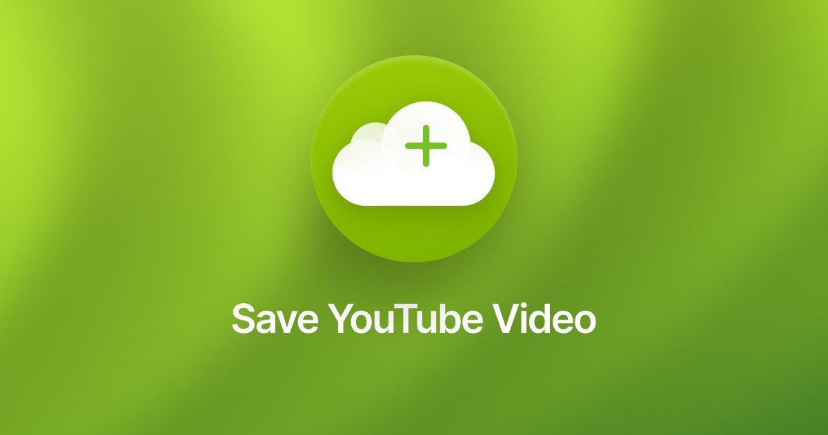 Save YouTube Video | 4K Download