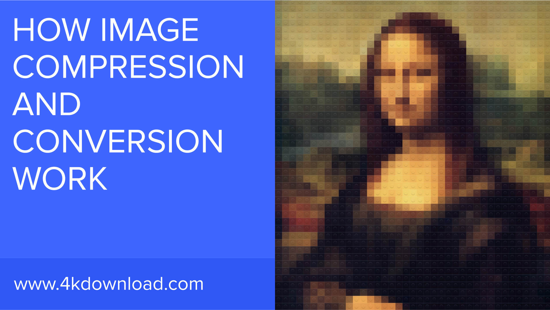 Comment la compression et la conversion d'images fonctionnent-elles | 4K Download