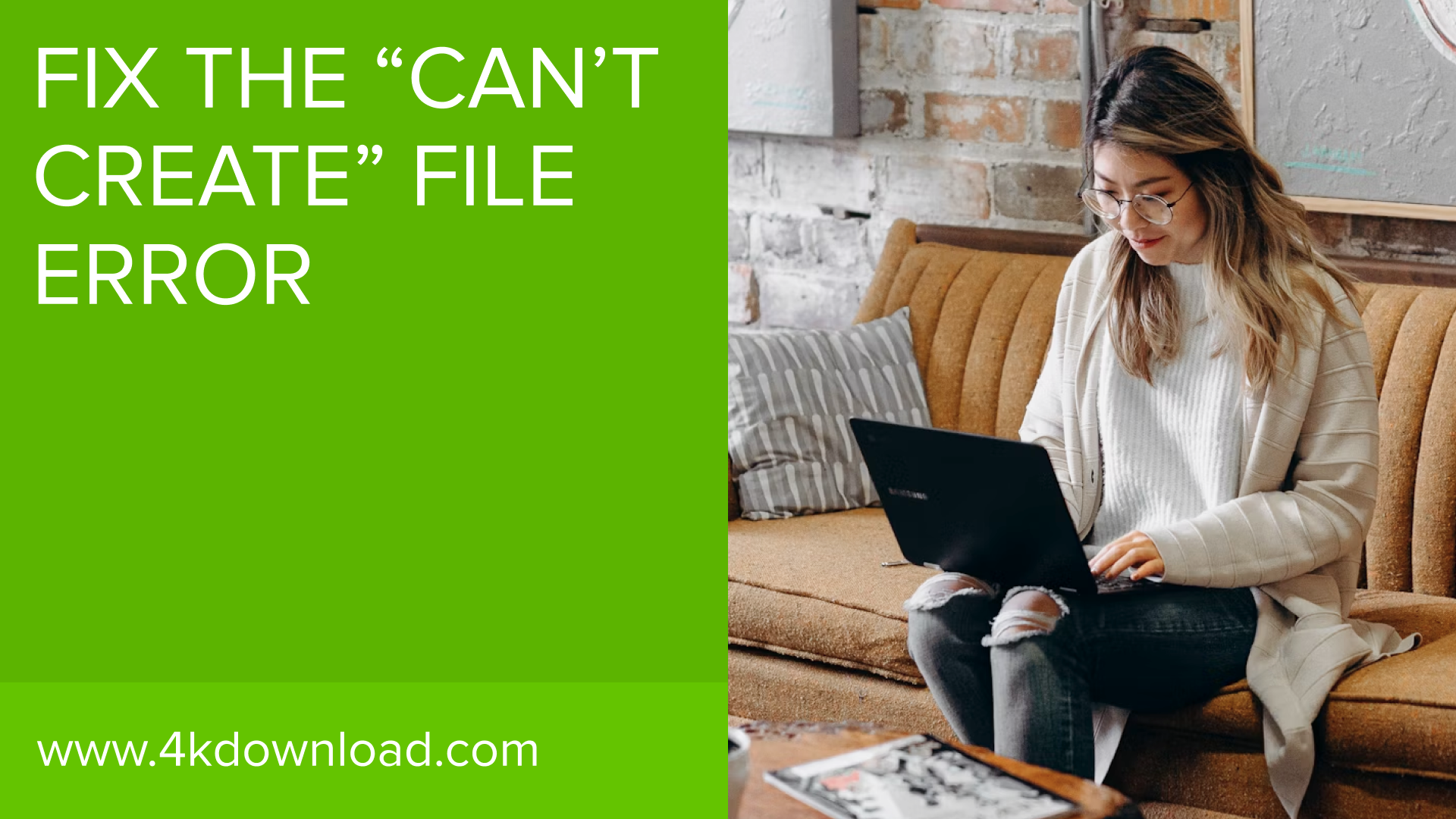 How to Fix the Can’t Create File Error | 4K Download