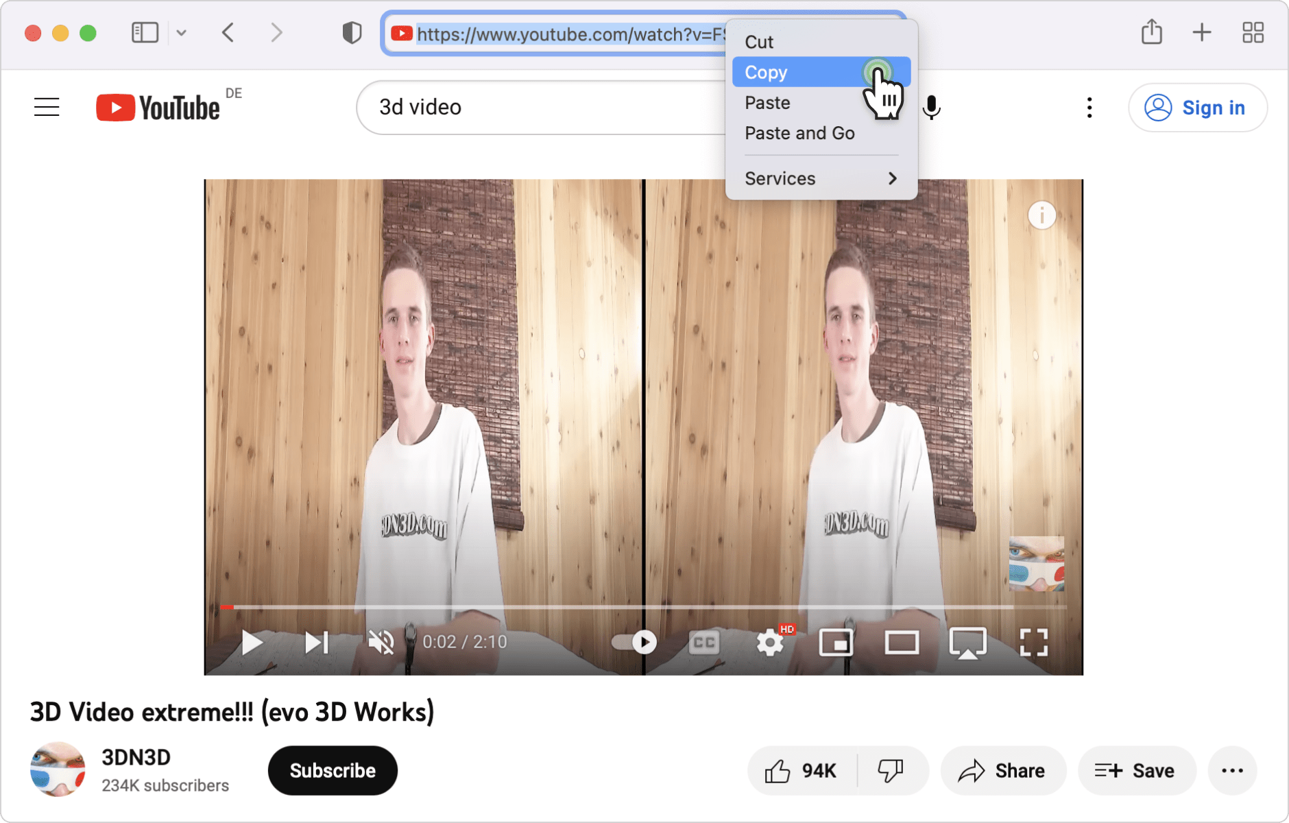 Cómo descargar y reproducir un video 3D | 4K Download