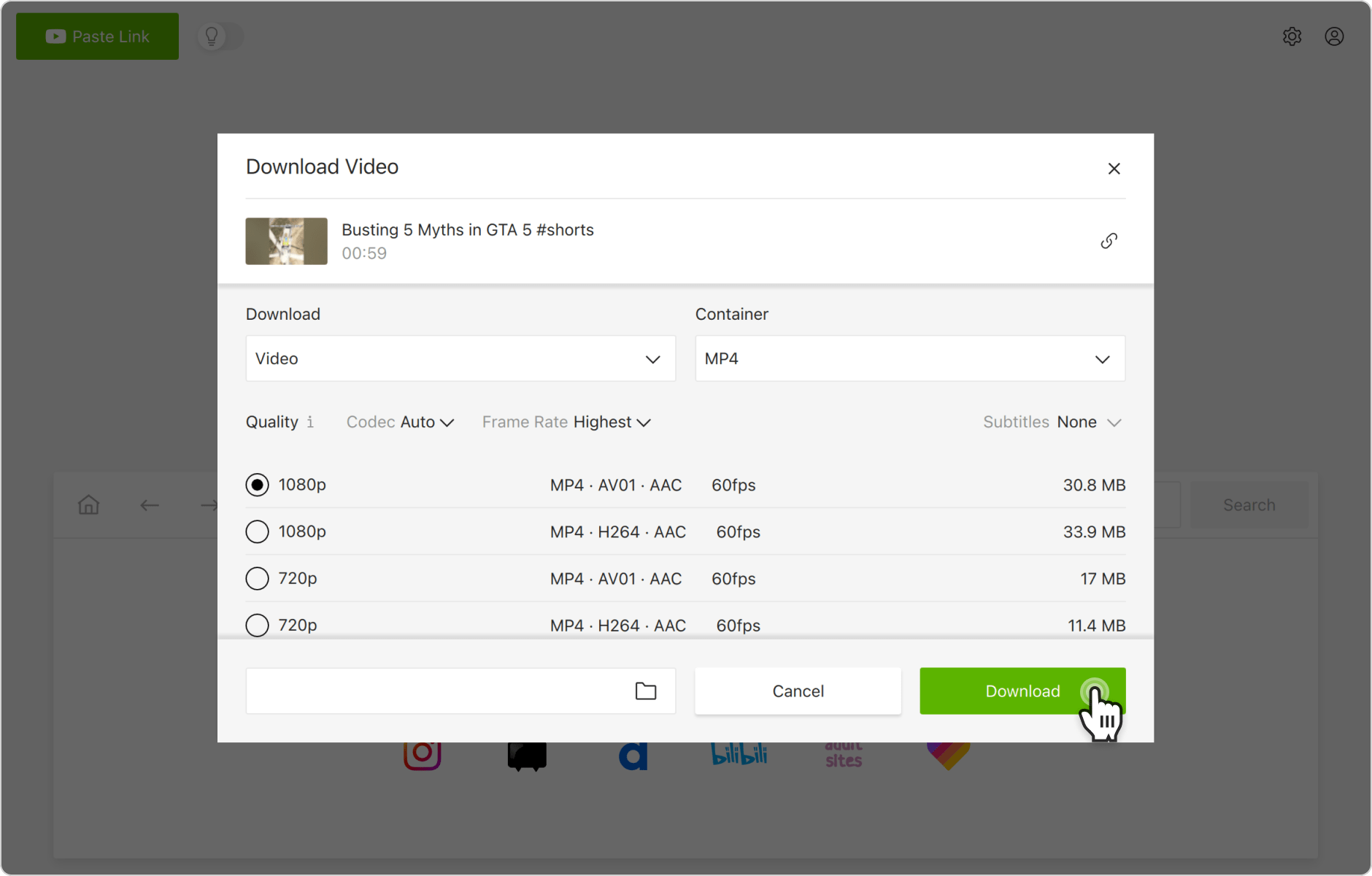 Como baixar vídeos do YouTube Shorts no PC | 4K Download