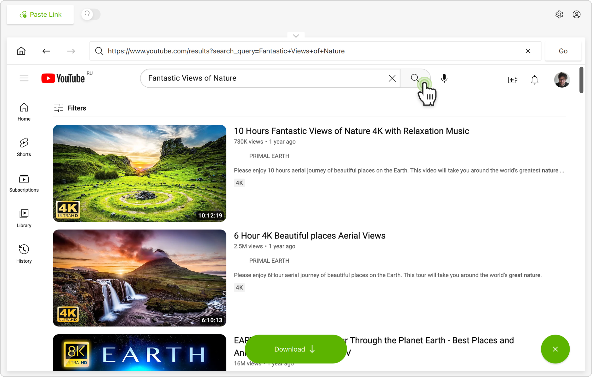 How Do I Use the In-App Browser | 4K Download