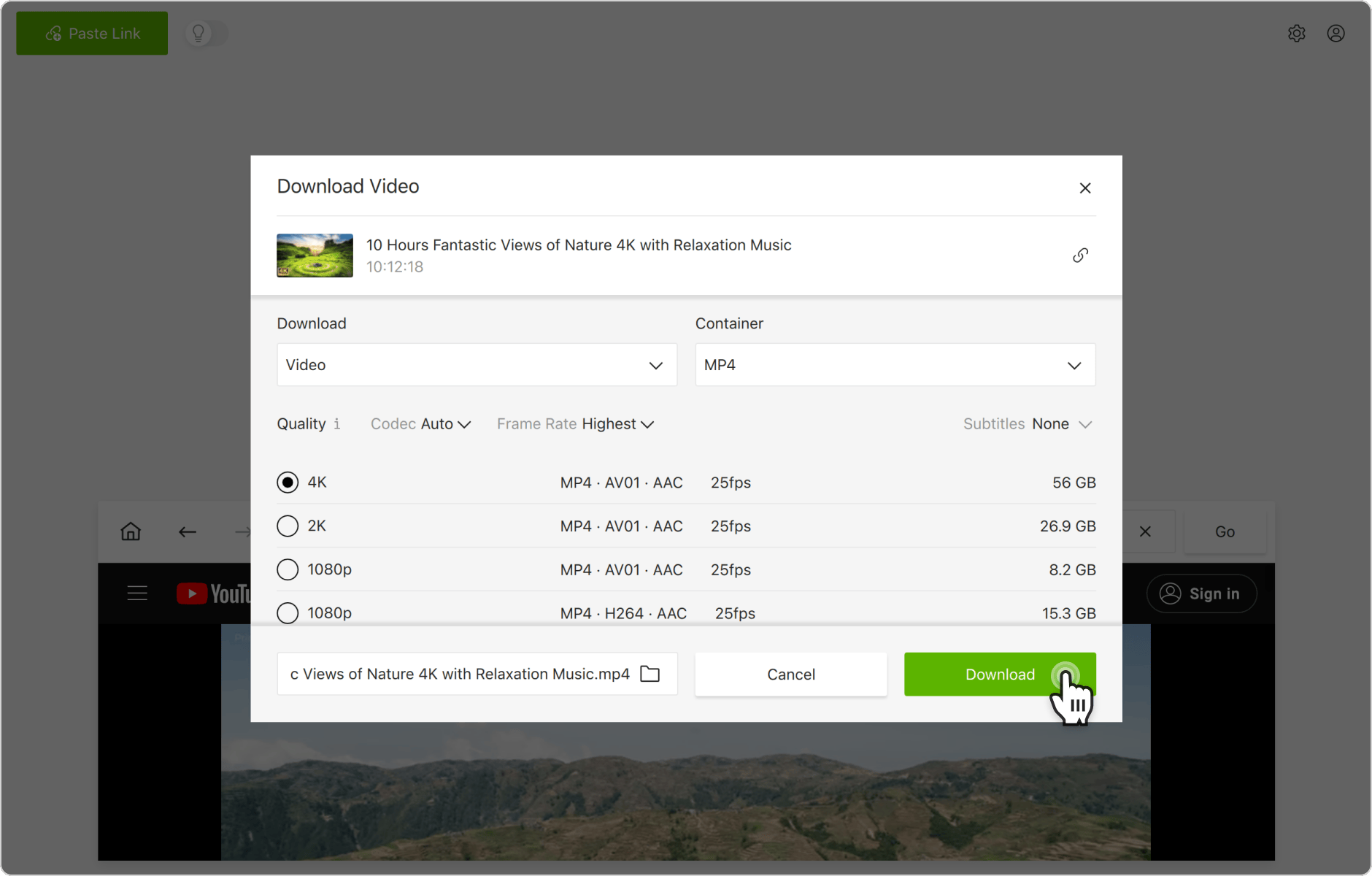 How Do I Use the In-App Browser | 4K Download
